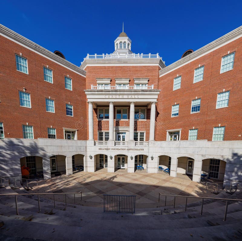 Sunny View of the Southern Methodist University Editorial Stock Photo ...