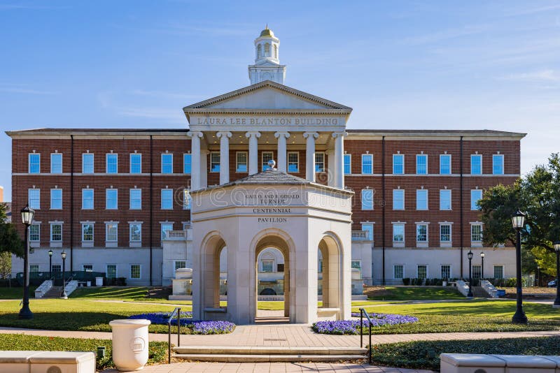 Sunny View of the Southern Methodist University Editorial Stock Image ...