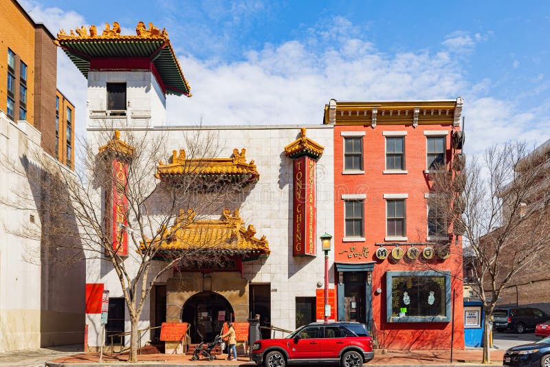 Sunny View of the Tony Cheng Mongolian Restaurant Editorial Photography ...