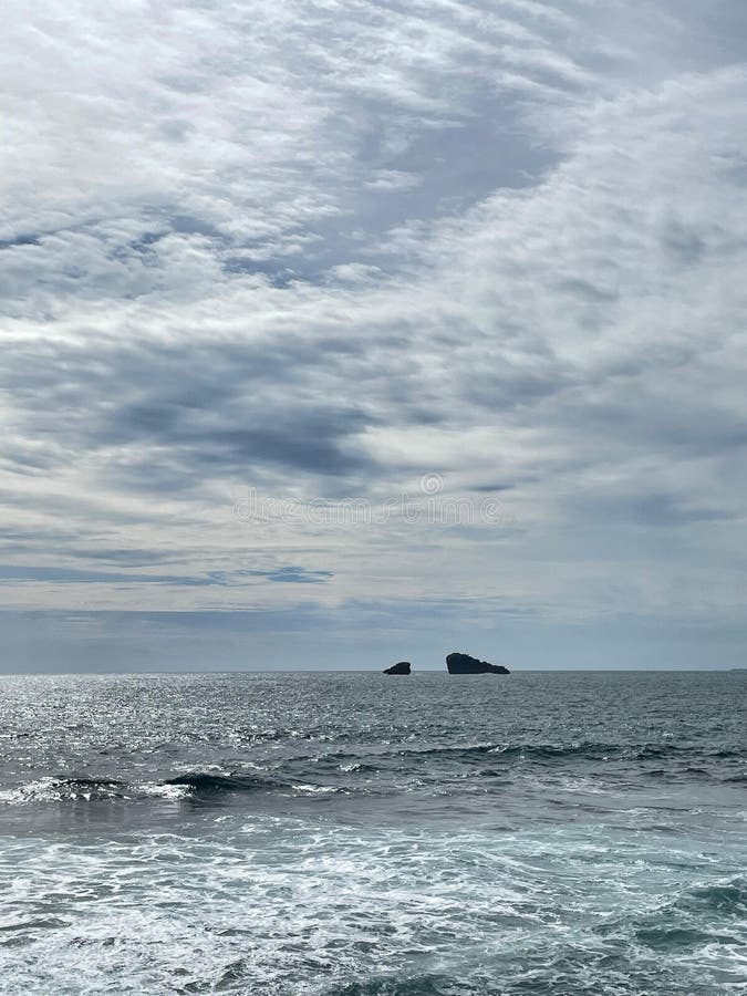 Sunny weather and calm sea stock image. Image of wave - 363532523