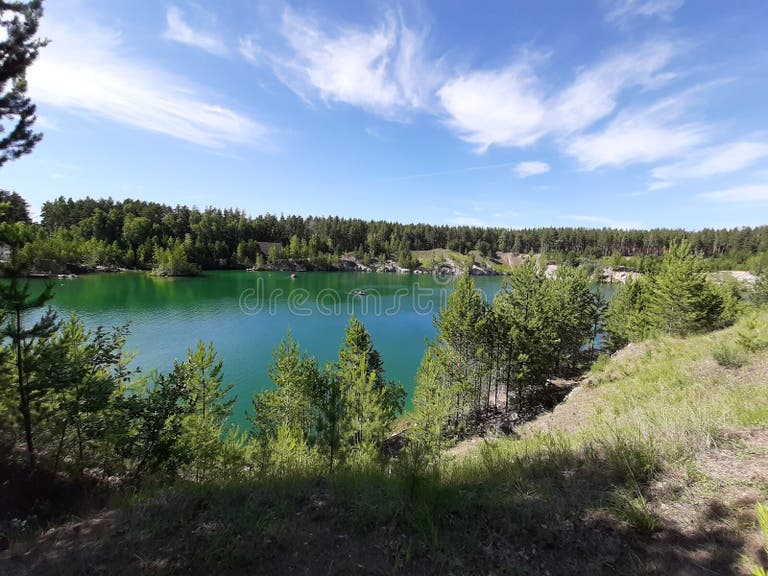 Sunny zero in the forest stock image. Image of water - 209114187