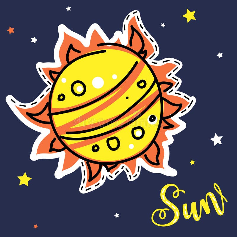 SunPlanet stock vector. Illustration of education, handout - 141030086