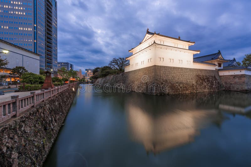 Sunpu Castle, Shizuoka City, Japan Stock Photo - Image of place ...