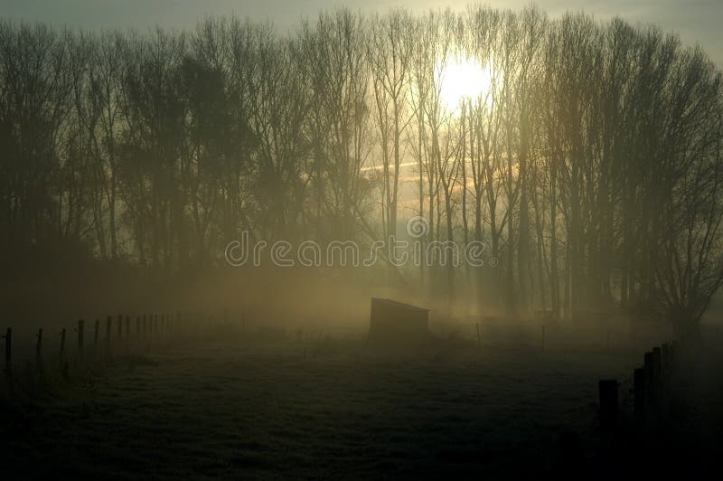 Sunray stock photo. Image of horizontal, house, cloudscape - 565516