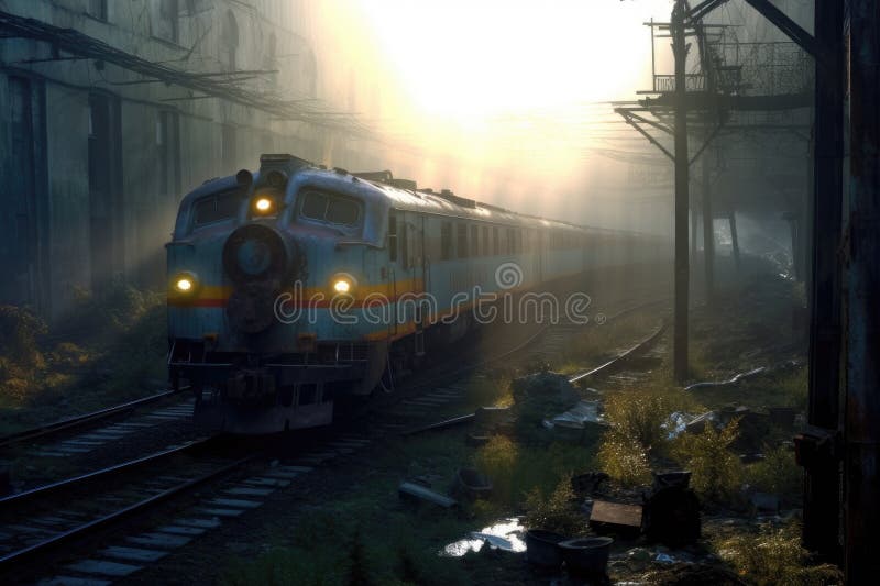 Train Graveyard Stock Illustrations – 86 Train Graveyard Stock ...