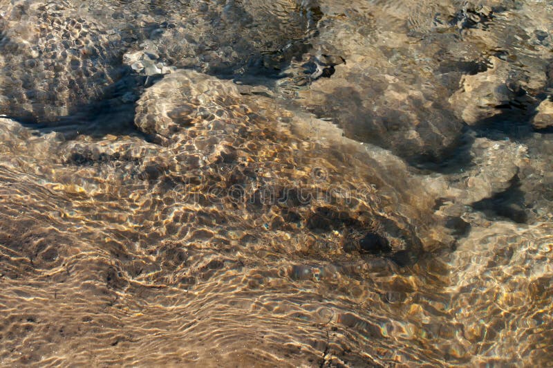Abstract Image of Underwater Reflection of Subeams , Sikkim, India ...