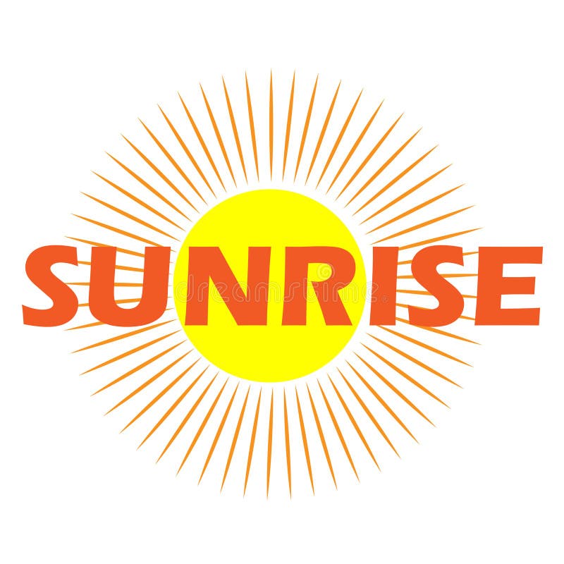 SUNRISE Drawing - LOGO ICONIC SYMBOL - Graphics and Logo Designs Stock ...