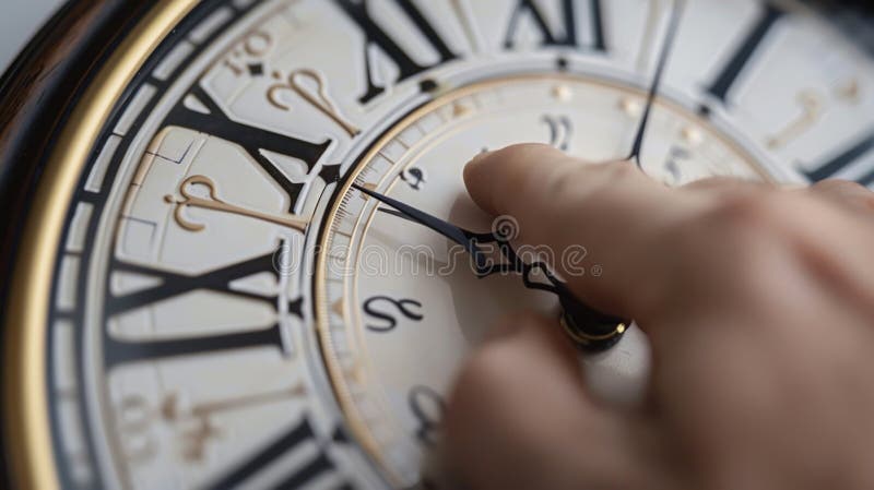 A Sunrise with an Alarm Clock Symbolizing the Daylight Saving Time ...