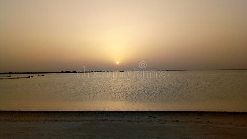 Sunrise alongshore stock image. Image of cloud, morning - 262312313