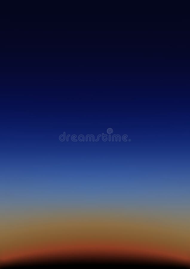 Sunrise Background, Early Morning Light. Stock Illustration ...