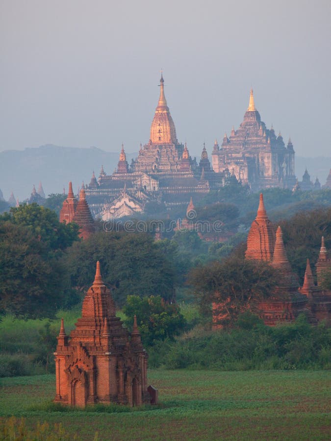 Over the Temples of Bagan stock photo. Image of ayeyarwady - 60915554
