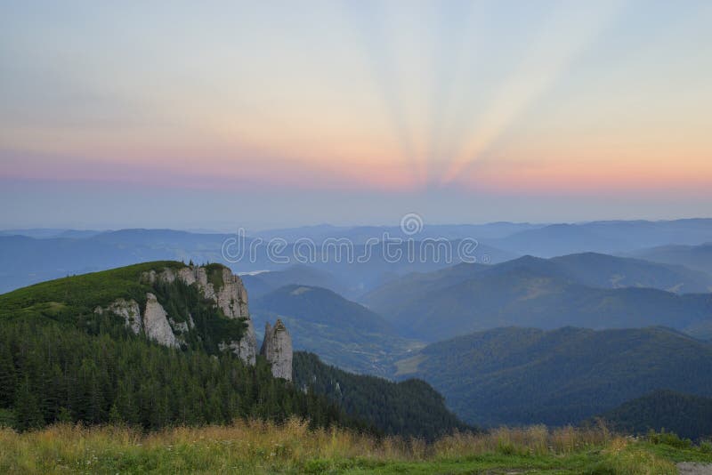 Sunrise Beams on the Clouds Stock Image - Image of golden, beam: 130471831