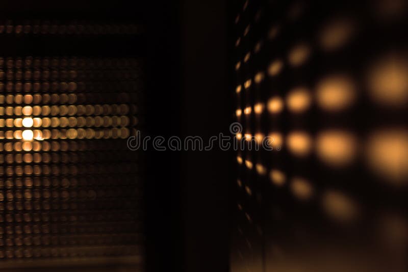 Sunrise through Blinds Creating an Abstract Effect Stock Photo - Image ...