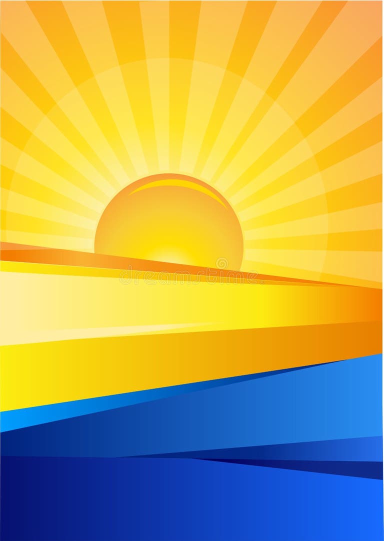 Sunrise Design Stock Illustrations – 259,131 Sunrise Design Stock ...