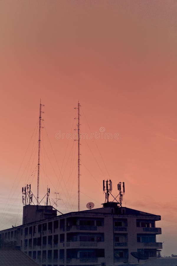 Sunrise building stock image. Image of district, frankfurt - 48481149