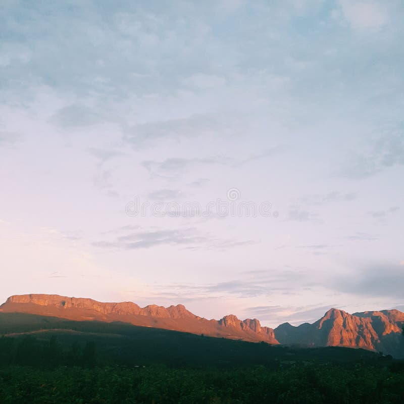 Sunrise cape town stock photo. Image of sunrise, town - 62980554