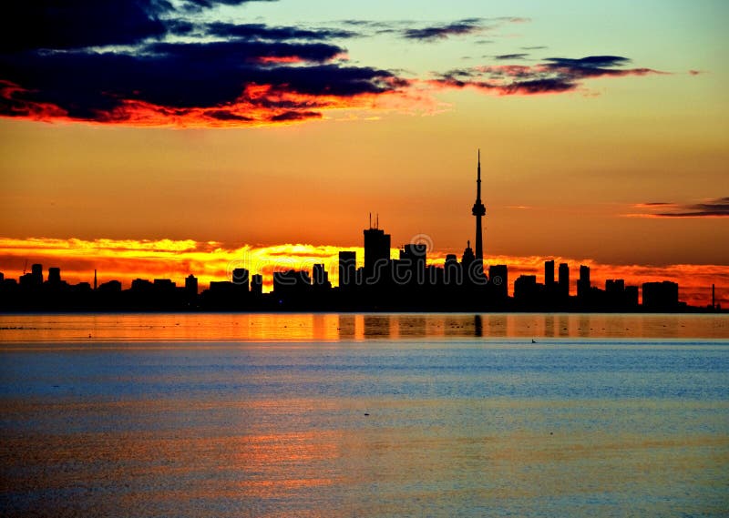 Sunrise in the city stock photo. Image of dawn, landmark - 14966176