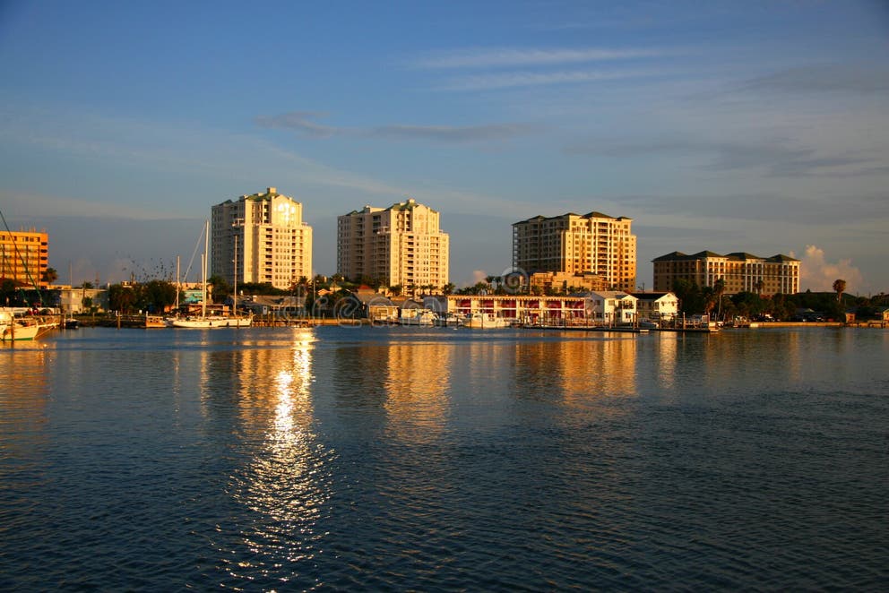 Sunrise in Clearwater Beach Stock Image - Image of nature, vacation ...