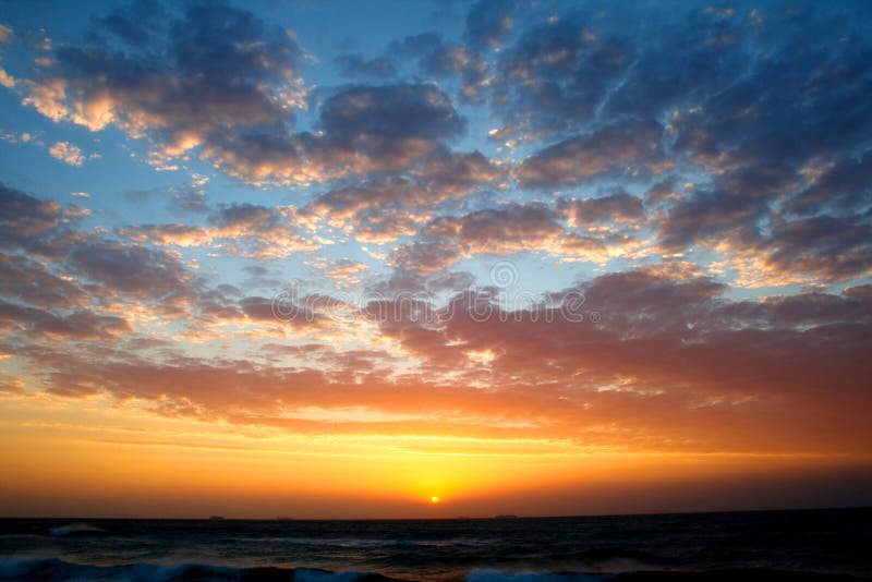 Sunrise clouds stock image. Image of daylight, beautiful - 6034113