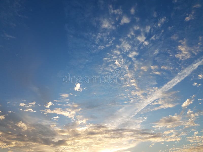 Sunrise and clouds stock photo. Image of light, morning - 97994186