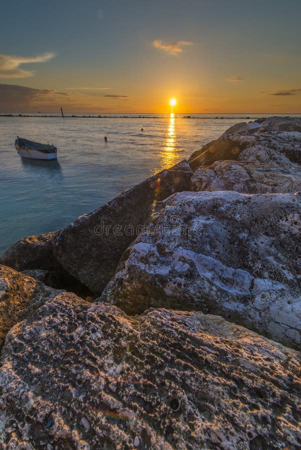 Sunrise on the Coast of Conero, Marche, Italy Stock Photo - Image of ...
