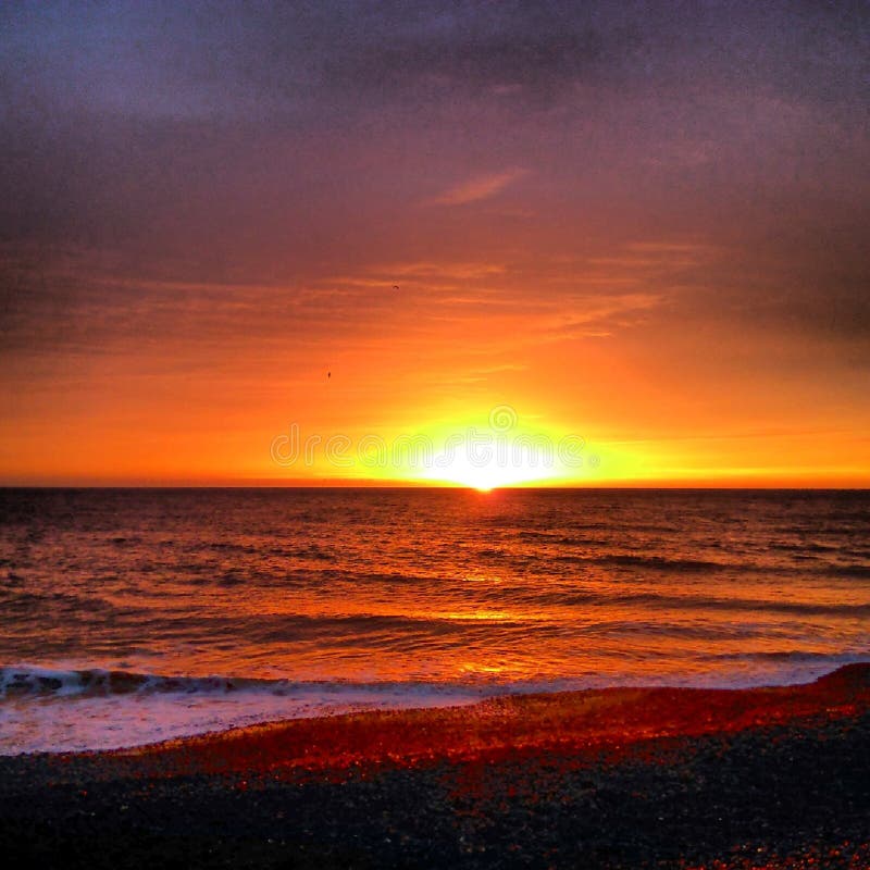 Sunrise stock image. Image of sunrise, north, december - 48914177