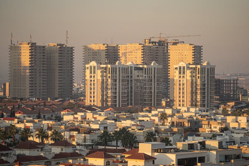 Sunrise in Erbil, a Developing Iraqi City Editorial Image - Image of ...