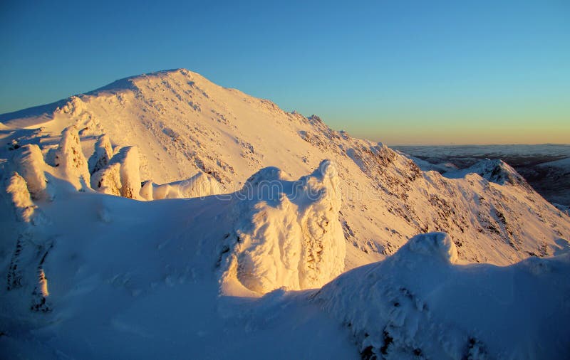 Snowdon Sunrise stock image. Image of wales, snowdon - 17429299