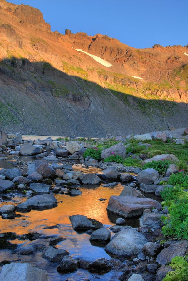 Sunrise, Goat Rocks Wilderness, Washington State Stock Image - Image of ...