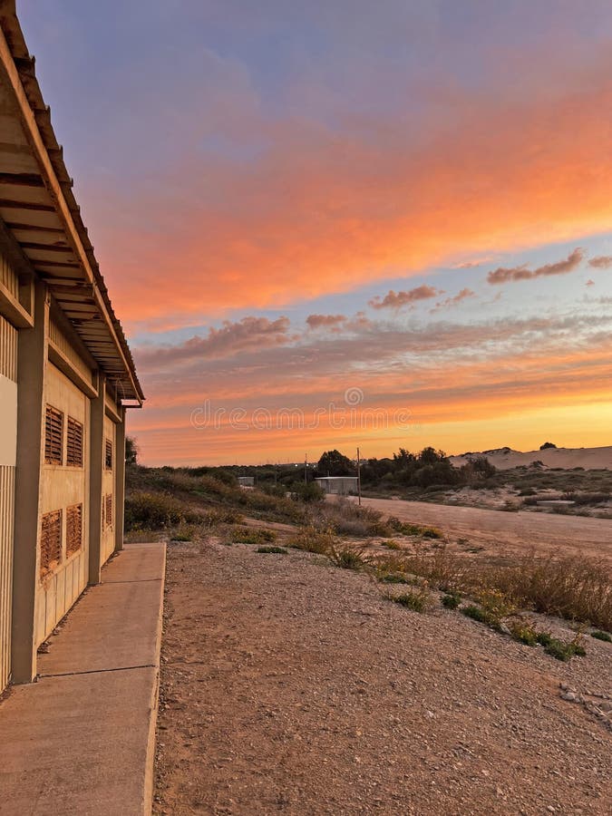 Sunrise in Israel stock image. Image of landscape, sunriseisrael ...