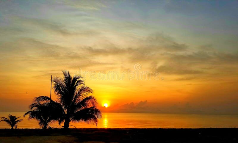 Sunrise and its hues. stock photo. Image of hues, sunlight - 200549030