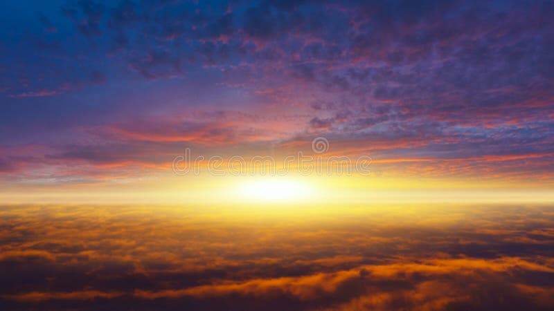 Religion Background . Paradise Heaven . Light in Sky . Stock Image ...