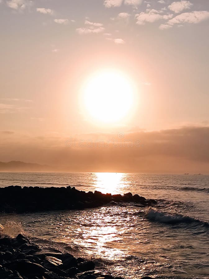 Sunrise in the morning stock image. Image of night, lighting - 203868525