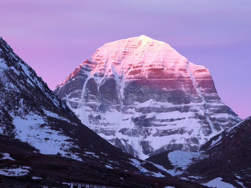 Kailash view stock image. Image of buddhism, religion - 21439167