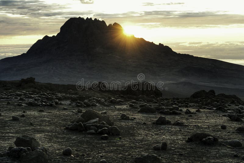 Sunrise mount mawenzi 5 stock photo. Image of mountains - 262742624