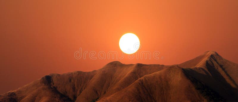Sunrise on the mountain stock photo. Image of daylight - 14176290