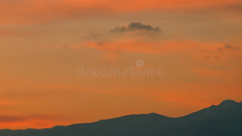Sunrise in Mountains. Golden Gradient Background. Sunrise in the ...