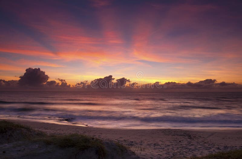 Brazil Tropical Sunrise Paradise Beach Stock Photo - Image of landscape ...