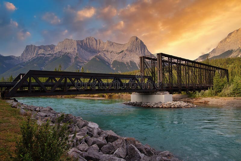 Canmore Engine Bridge Stock Photos - Free & Royalty-Free Stock Photos ...