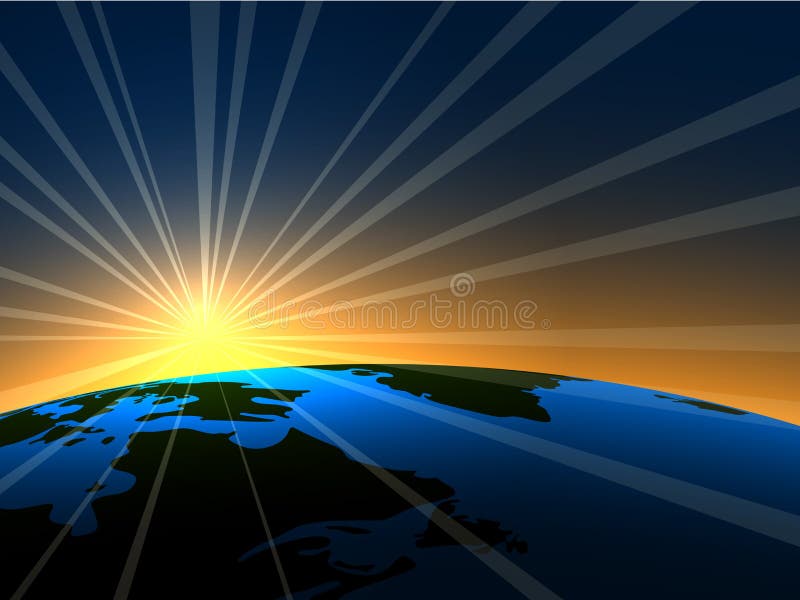 Setting Sun Horizon Clipart
