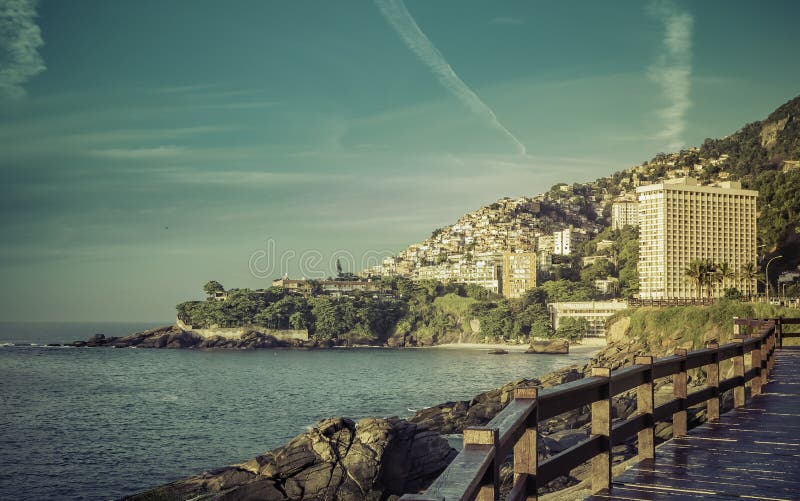 Sunrise on Ipanema Beach in Rio De Janeiro Stock Image - Image of ...