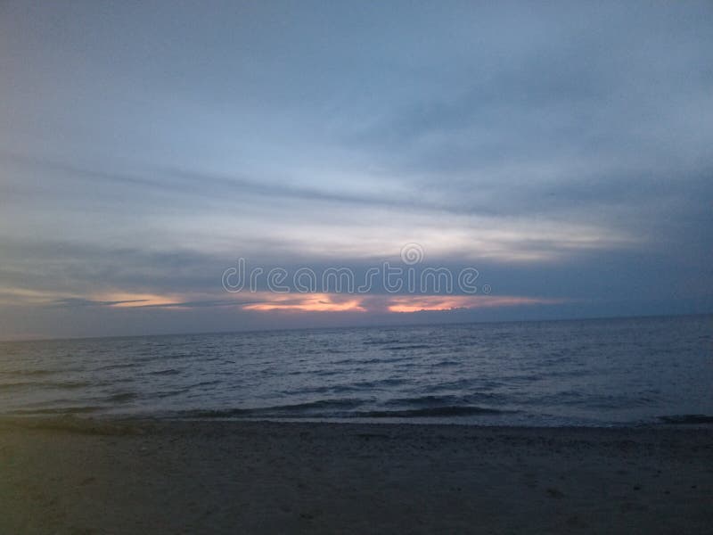 Sunrise over lake Superior stock photo. Image of water - 223682012