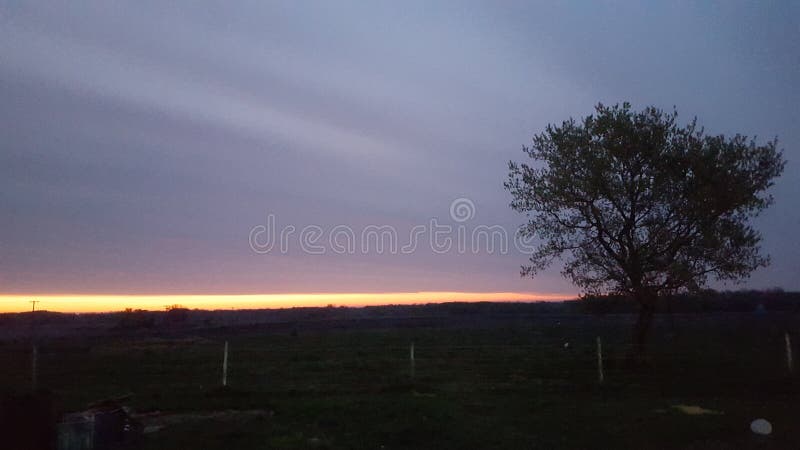 Sunrise stock photo. Image of sunrise, prairie, peaceful - 74107678