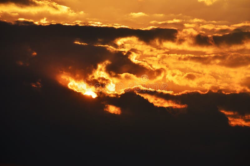 Sunrise stock image. Image of overwhelmed, prefecture - 97486245