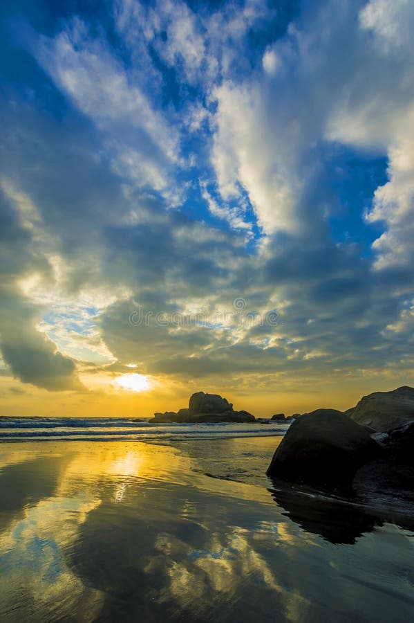 Sunrise reflection stock photo. Image of view, sunrise - 39247956