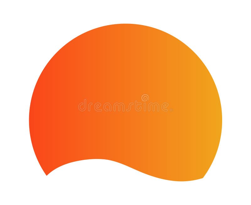 Sunrise Reflection Shape stock vector. Illustration of nature - 274724580