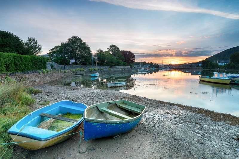 River Tamar , and the Tamar Bridge , Cornwall Stock Photo - Image of ...