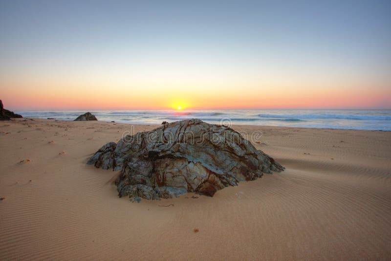 Sunrise Rocks stock photo. Image of calm, nature, dusk - 8716396