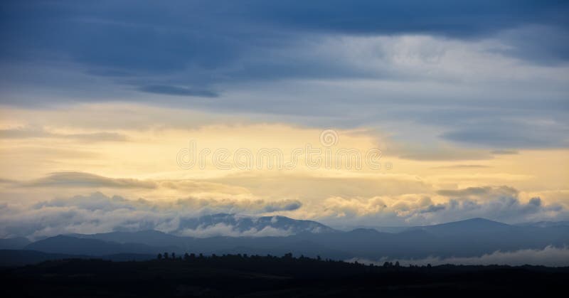 Sunrise scene stock photo. Image of countryside, beautiful - 10983418