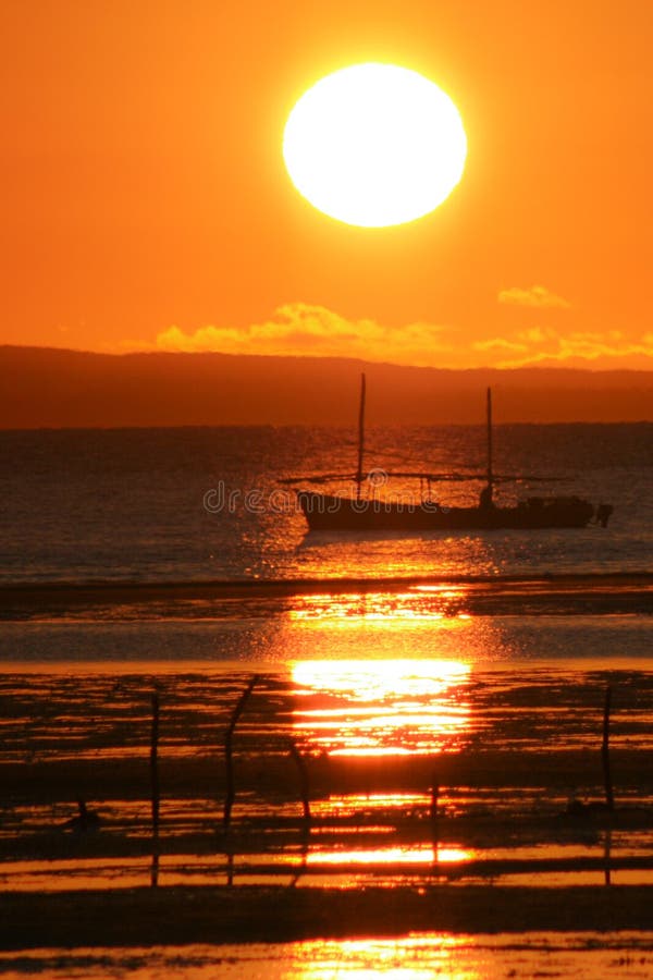 Sunrise on the sea. stock photo. Image of park, travel - 20951646